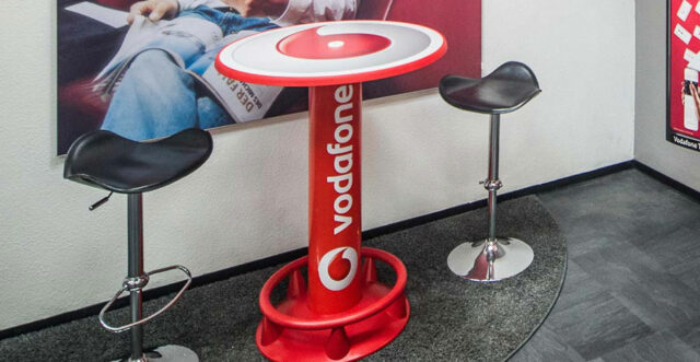 Quick-Table - ein Stehtisch als Werbedisplay individuell bedruckbar